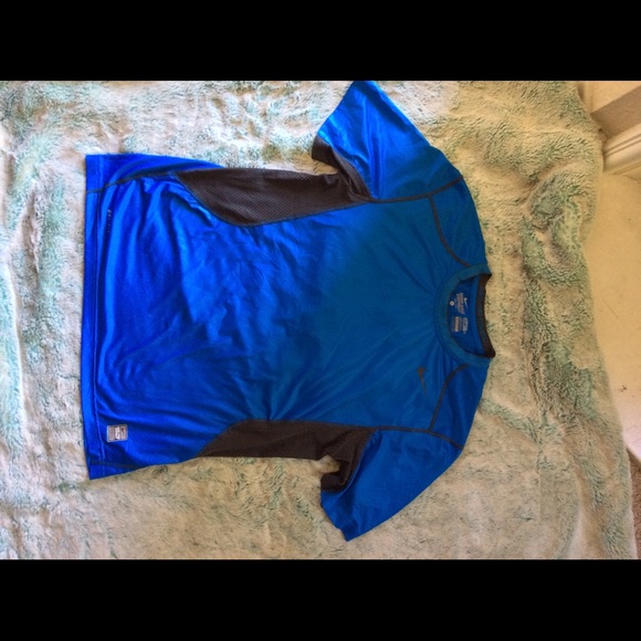 Nike | Shirts | Nike Drift Pro Combat Blue Large | Poshmark